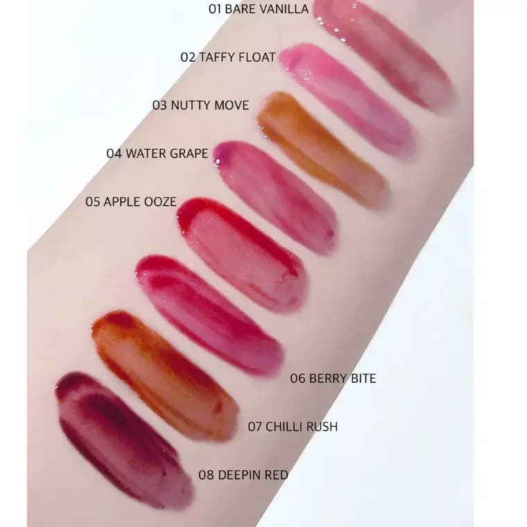 Buy Rom&nd Bare Water Lip Tint #08 Deepin Red - 4.5gm